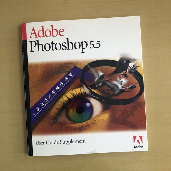 Adobe | Office | Adobe Photoshop 55 User Guide Supplement Manual Book ...